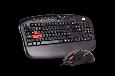 Игровая клавиатура + мышь A4-Tech KX-2810BK 