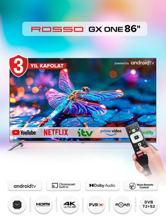 Rosso 86 gx one televizor tv ziffler rulls moonx jvc tcl primer artel