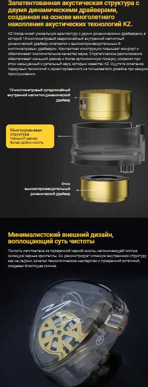 Новинка 2024 года запечатанные проводные наушники KZ Merga 2DD