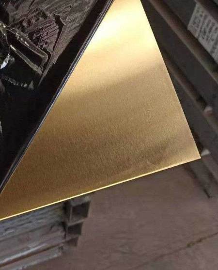 GOLD листы нержавейка