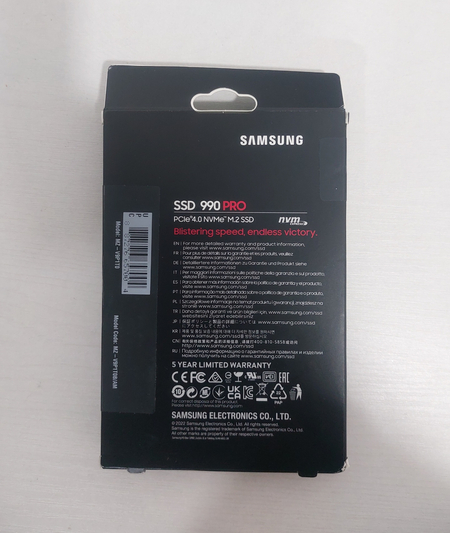 SSD Samsung 990 Pro 1 tb