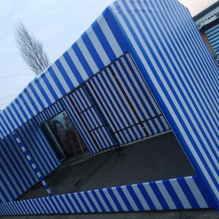 Tent ustanofka qilamiz basseyn yopamiz baner setkalar ustanofka qilami