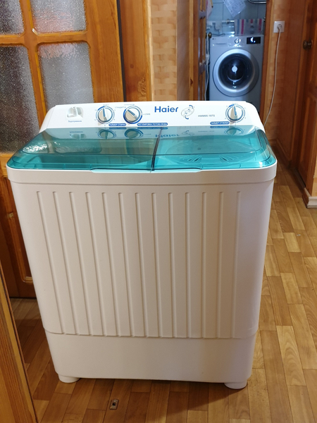Стриальная машинка полуавтомат Haier
