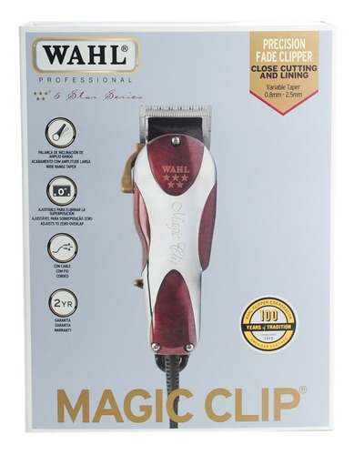 Профессиональная машинка для стрижки волос Wahl Magic Clip 5star