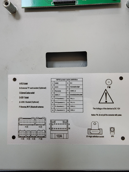 Тесла монитор Прадо 120, 150. Tesla monitor Prado 120, 150