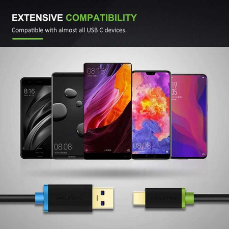Новый Type C тайпси тайп-си кабель провод для зарядки CABLETIME (20см)