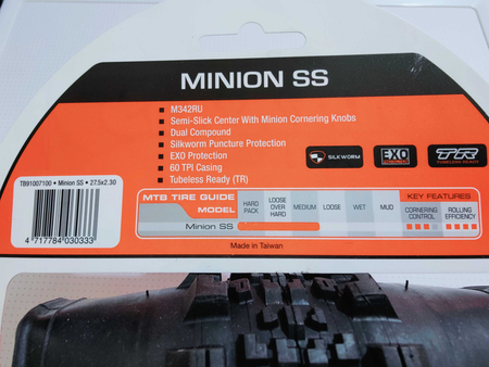 Покрышка MAXXIS MINION SS
27.5