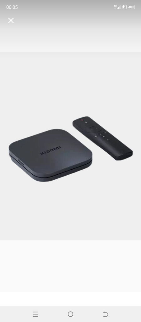 Xiaomi MI TV box S 2 avlod glabal versiyasi 4k ultira HD