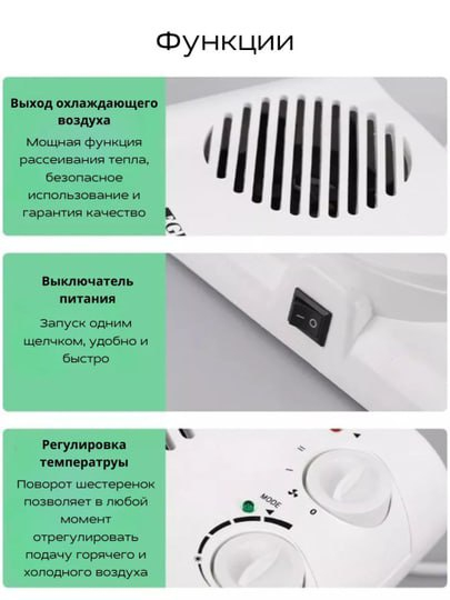 Церкуляционный тепловентелятор