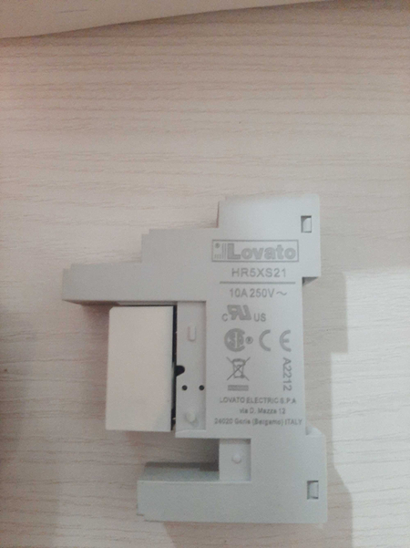 Relee 10 A 250 v~ Lovato HR5XS21