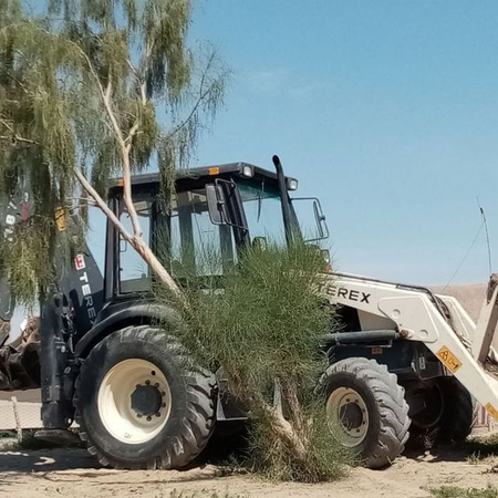 TEREX TLB 740S сборка Индия