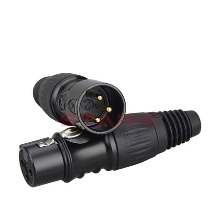 XLR разъёмы (3 pin) балансные штекеры 