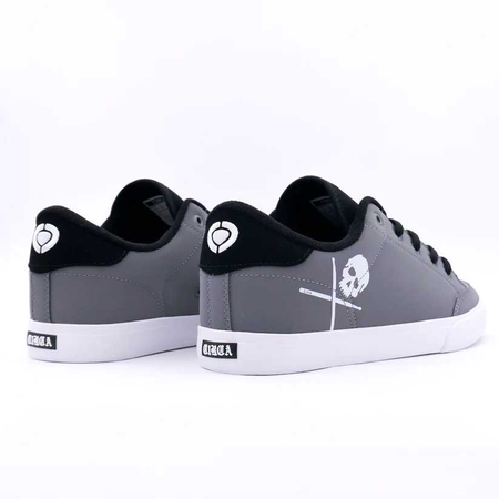 Кроссовки для скейтбординга C1RCA BUCKLER sk-charcoal grey/black/white