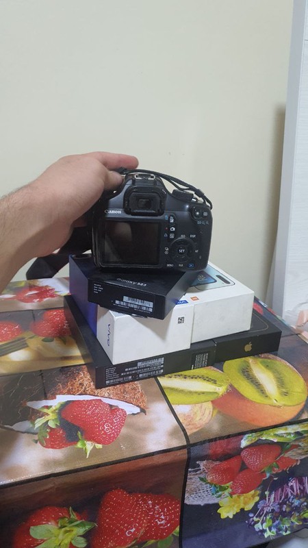 Зеркальный фотоаппарат cannon eos 1100 D