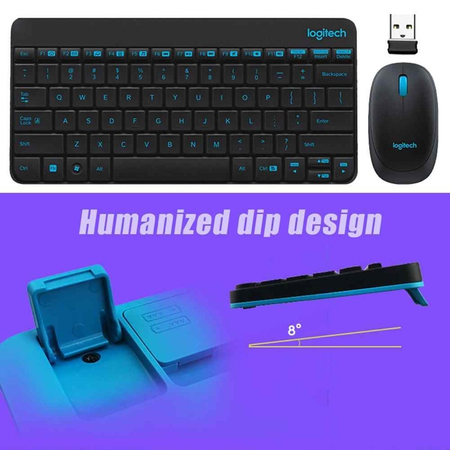 Logitech MK245 Нано Клавиатура мышь ВОДОНЕПРОНИЦАЕМЫЙ