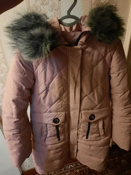 Kurtka qishki qalin issiq
