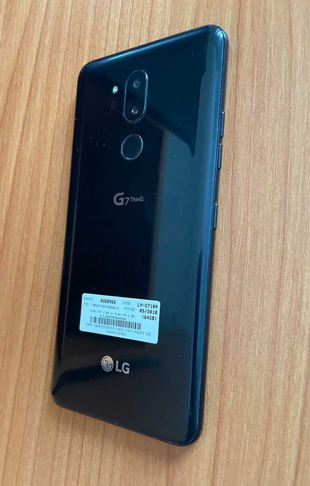 LG G7 black 64gb