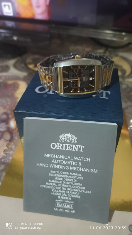 Шикарные часы orient