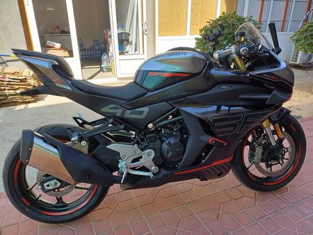Cf moto  450 SR 2024 yil 700 km prabeg