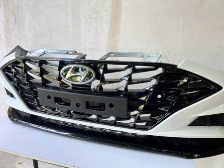 Бампер передний в сборе на Hyundai Sonata 20-22г.