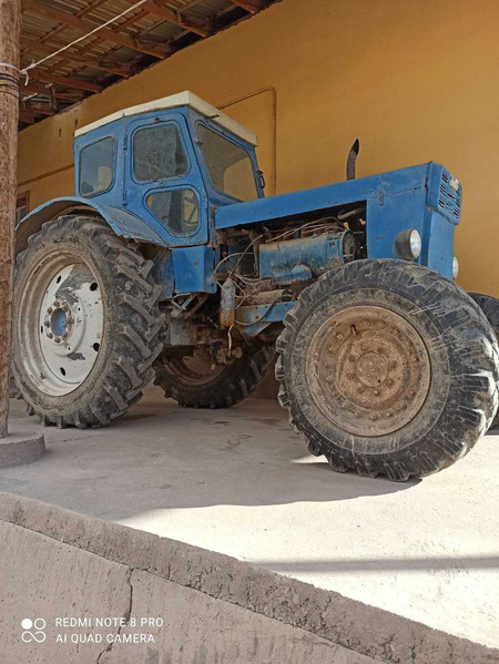 Трактор Т-40 с прицепом