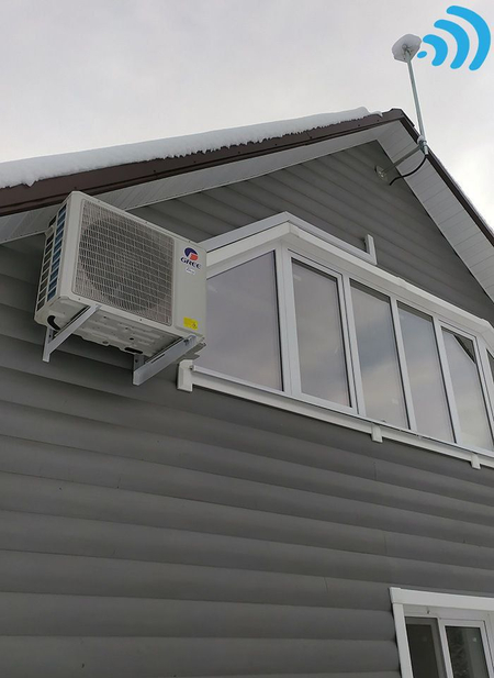 Gree (12) Inverter ( кондиционер Bora GWH 12 AAB) + WiFi (фреон R 32)