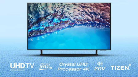 Телевизор Samsung BU8500UXCE Crystal UHD TV первые руки