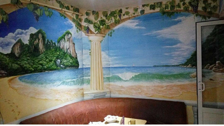 Рисунки на стенах