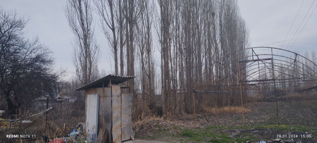 Продажа участка в Уртачирчикский район посёлок Халкобод(учх.Киров