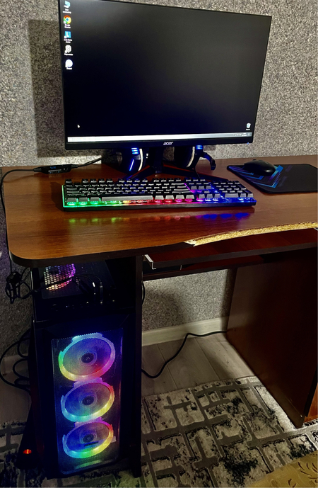 Мощный игровой ПК, AsRock B460 ATX, rtx-3050, i-3 10100f, с подарком