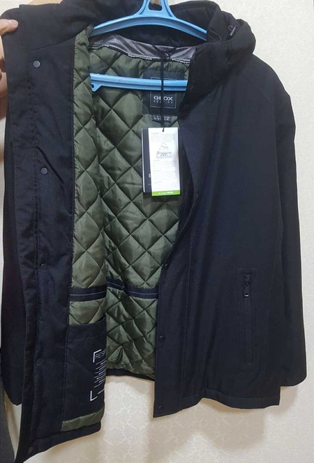 GEOX оригинал, новая! зимняя тёплая куртка, размер L~XL~46 USA