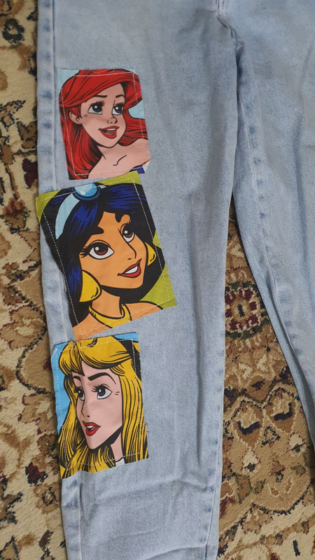 Джинсы на девочку