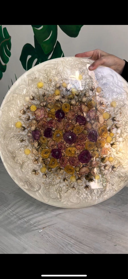 Resin art, gips, art kollegrafiya, aroma sham va interyer kartina kurs