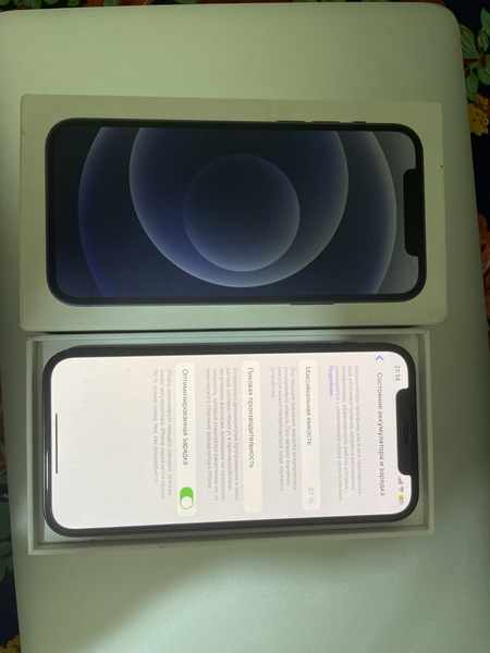 Iphone 12  Full komplekt.  87% yomkost. srochni sotiladi