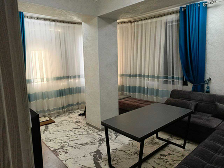м.Буюк Ипак Йули ЖК Sayram Lite 2-комн 5/11 57 м² евроремонт меб/тех