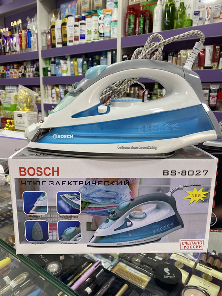 утюг bosch! новый.подача пара есть
