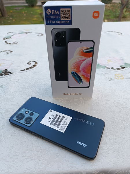 Redmi Note 12 8/128GB Grey Global. Гарантия! Доставка!