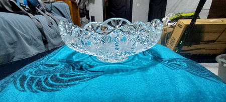 Ваза хрустальная