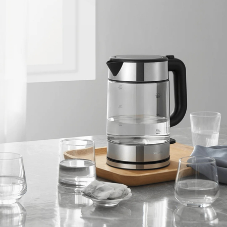 Электрочайник Xiaomi Electric Glass Kettle RU 1 Год Гарантия
