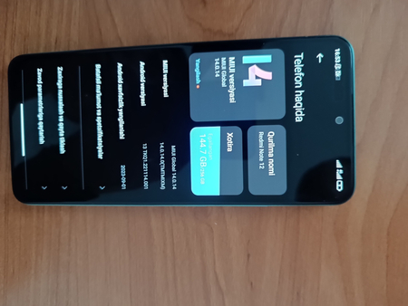 Redmi note 12 kafolati bor
