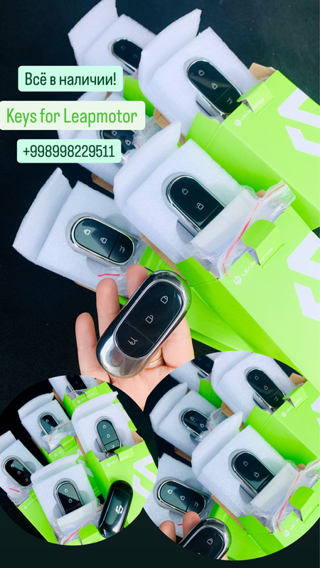 Новые оригинал пульты с установкой от Leapmotor
