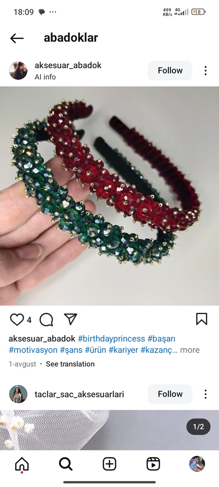 Abadoklar, zakaz asosida yasab beriladi