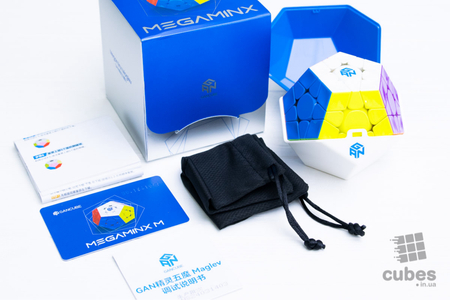 Kubik Rubik Gan Megaminx V2 M Ball Core UV