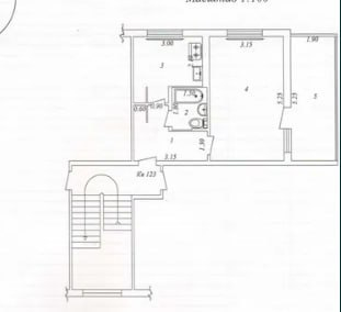 Себзар  1/3/5  2×6м²  42м²