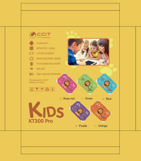 Детский планшет 
CCIT KT200-300 Pro - 128GB