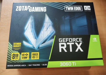 Видеокарта Geforce ZOTAC 3060TI