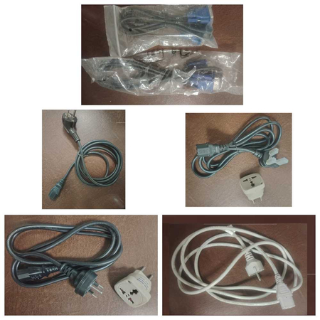 Продам кабель питания и кабель VGA для компьютера