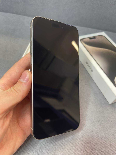 iPhone 15 Pro Max 256gb Natural Titanium 100%