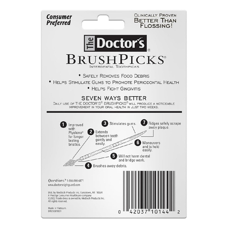 Межзубные зубочистки The Doctor's BrushPicks, 275 шт.