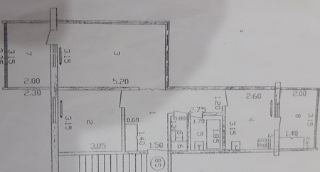 Ю 9. 2х ком. 62м2.
